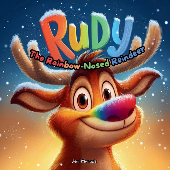 Rudy the Rainbow-Nosed Reindeer: A Funny and Magical Christmas Tale for ...