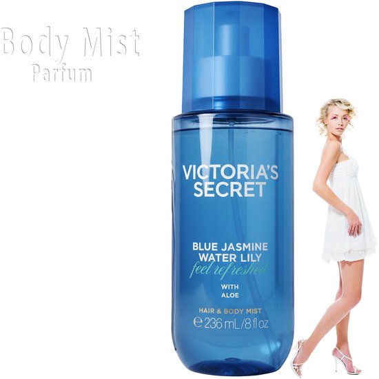 Victoria’s Secret Blue Jasmine Water Lily With Aloe | Hair & Body Mist ...