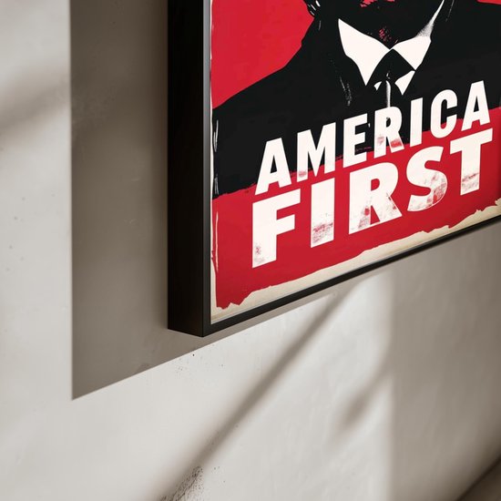 Donald Trump Poster - Politiek Posters - America First - Quote - Tekst ...