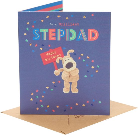 Verjaardagskaart voor Stiefvader met Mooi Design | bol