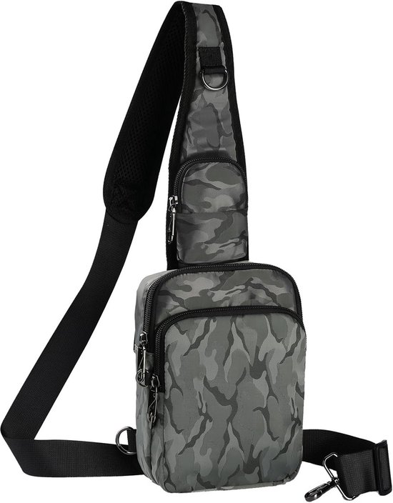 Waterdichte Anti-Diefstal Crossbody Tas met RFID-blokkering en ...