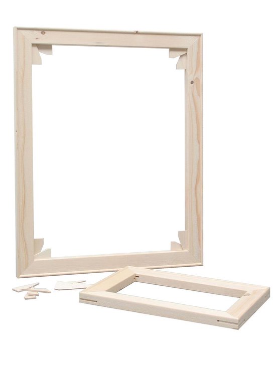 spanraam naturel hout | bol.com