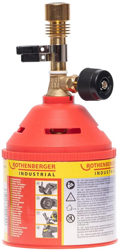 Industriële Bunsenbrander Gasbrander voor Laboratorium en Handwerk | bol