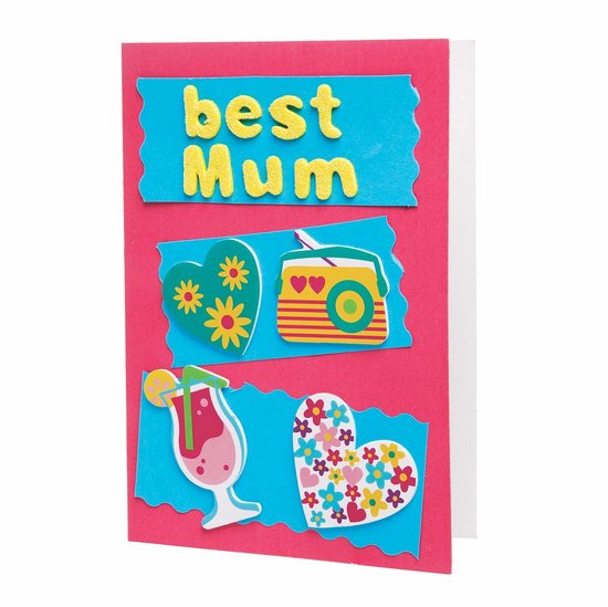 200 Stuks Foam Stickers Zelfklevend voor Kinderen - Knutselen, Collages ...