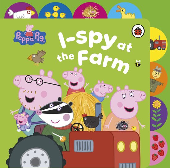 Peppa Pig- Peppa Pig: I Spy at the Farm, Pig Peppa | 9780241782347 ...