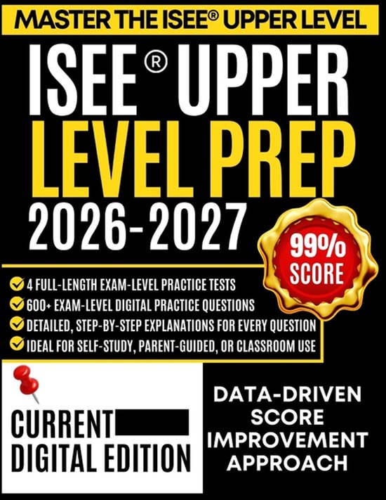 ISEE(R) Upper Level Prep 2026-2027 | 9798241040596 | Rowan Ellister ...