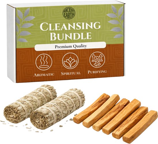 Reinig je huis pakket Cleansing Bundle XL - Witte Salie - Palo Santo ...