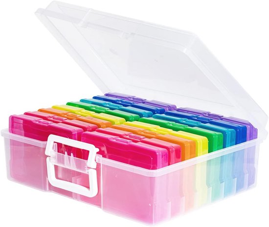 Opbergdozen voor Foto's en Knutselmateriaal 10x15cm (16 Stuks) | bol