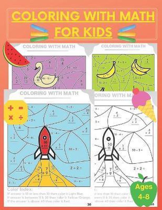 Coloring With Math for Kids | 9798649502153 | Learning Hub Publishing ...