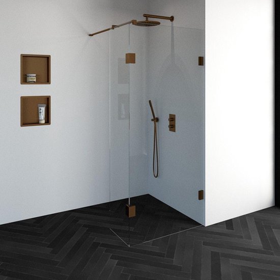 Inloopdouche Compleet Just Creating Profielloos 90/40 cm Koper | bol