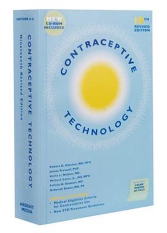 Contraceptive Technology, Pdr Staff | 9781597080026 | Boeken | bol.com