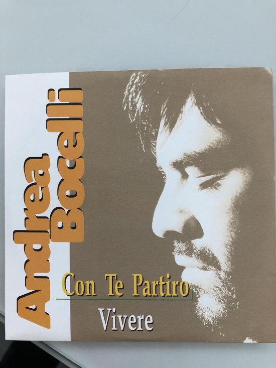 Andrea Bocelli con te partiro / vivere cd-single, Andrea Bocelli | Muziek | bol.com
