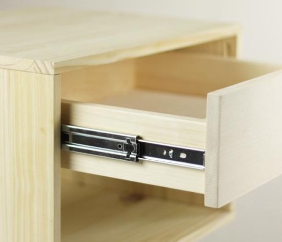 Softclose + push to open ladegeleiders 550mm - zijmontage | bol