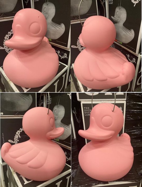Grote badeend XXL 55 cm Kleur PINK OUDROZE . De grootste in de ...