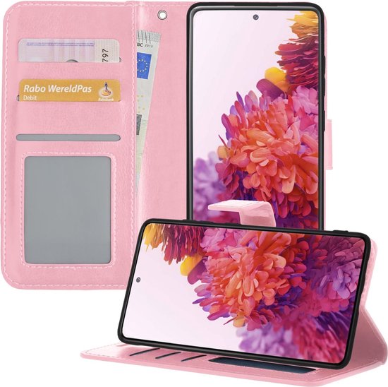 Hoesje Geschikt voor Samsung S20 FE Hoesje Book Case Hoes Wallet Cover - Hoes Geschikt... | bol