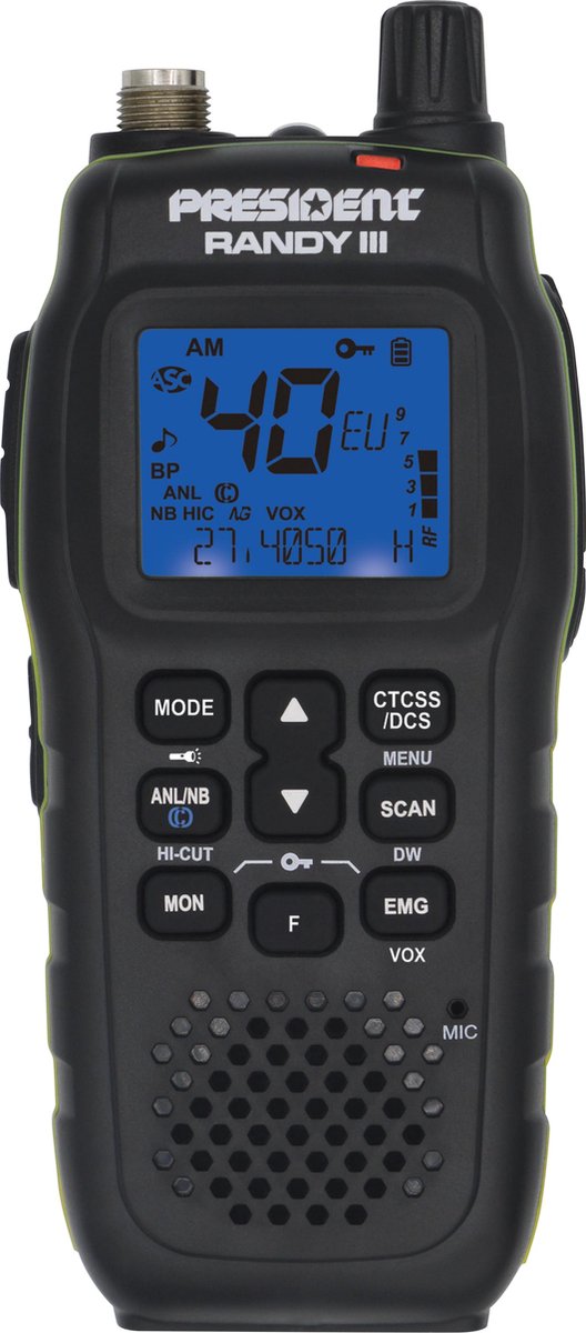 CB President Randy III ASC - CB Handheld - CB Portofoon - CB Radio - AM ...