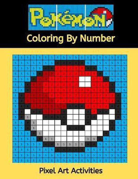 Pokemon Coloring By Number, Cindy Summer | 9798670256803 | Boeken | bol