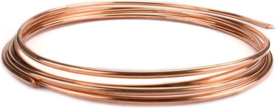 Gimeg Koperen leiding 8 mm 5 m - overige gasfittingmateriaal - | bol.com
