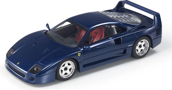 Ferrari F40 1987 Blue Metallic | bol.com