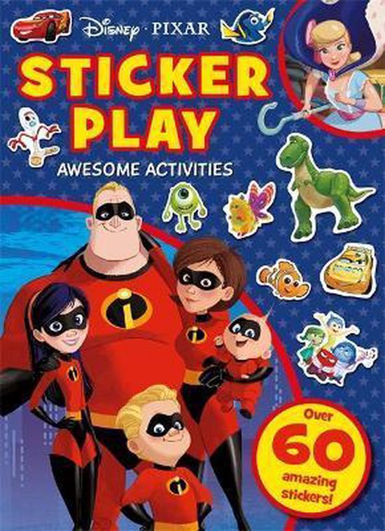 Disney Pixar Sticker Play Awesome Activities, Igloo Books ...