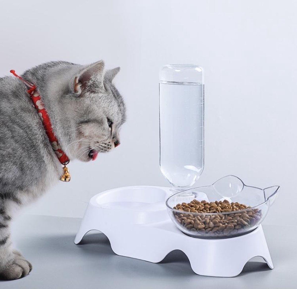 bol.com | Katten Voerbak - Voerbak Kat - Katten Drinkbak - Voerbak ...