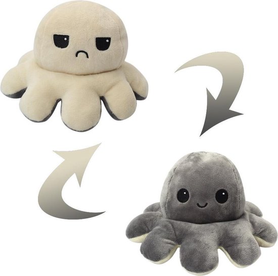 Octopus Knuffel Mood - Baby Knuffel - Squishy - Mood Knuffel - Emotie ...