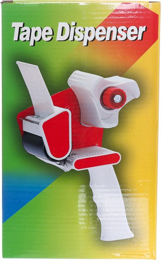 Professionele Tape Dispenser – Taperoller met Rem | Ø75mm | bol