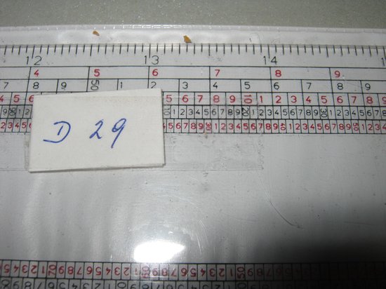 7x47cm Liniaal cm's naar alle inch-maten | bol