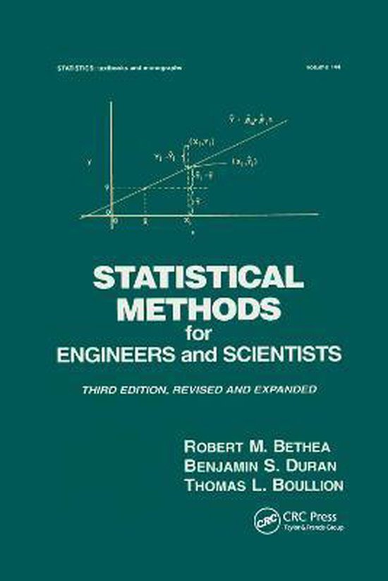 Statistics: A Series of Textbooks and Monographs- Statistical Methods for Engineers... | bol.com