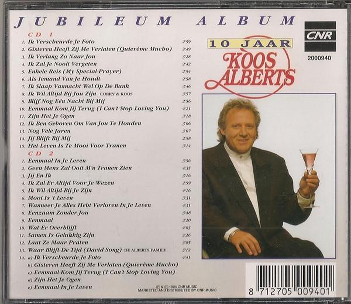 10 Jaar Koos Alberts .Jubileum Album, Koos Alberts | CD (album ...