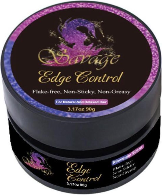 Savage Hairline - Edge Control - Hemp Seed oil and Castor oil - Flake ...
