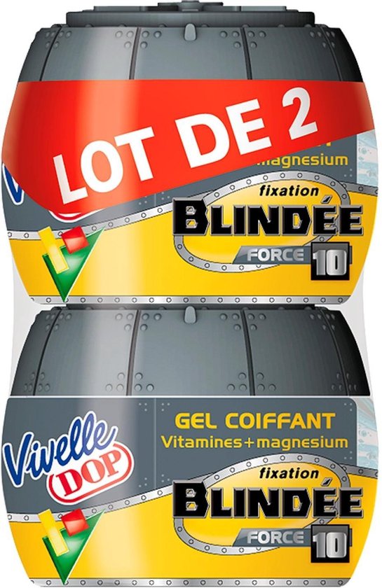 2 STUK VIVELLE DOP gepantserde stylinggel kracht 10 | bol