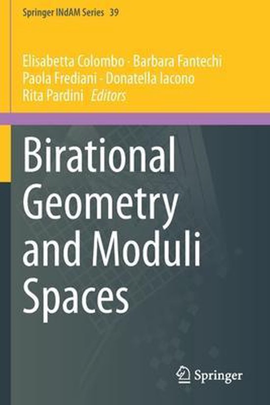 Birational Geometry and Moduli Spaces | 9783030371166 | Boeken | bol.com