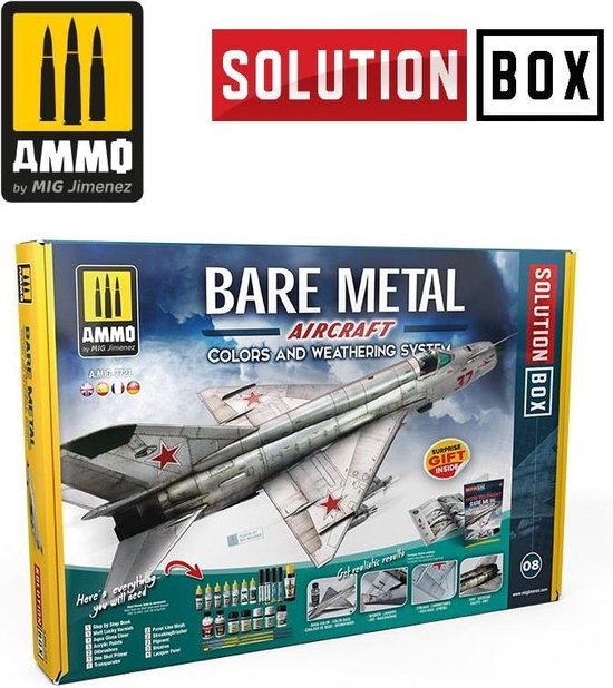 Mig - Bare Metal Aircraft Colors En Weathering (9/20) * - MIG7721 ...