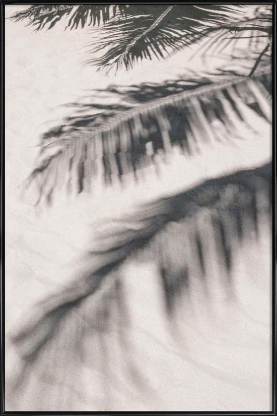 JUNIQE - Poster met kunststof lijst Sunshine on the Beach -60x90 | bol.com