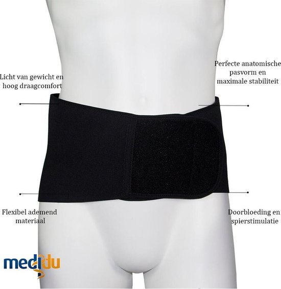 Medidu Premium comfort Rugbrace - Gemiddelde ondersteuning - Middenrug ...
