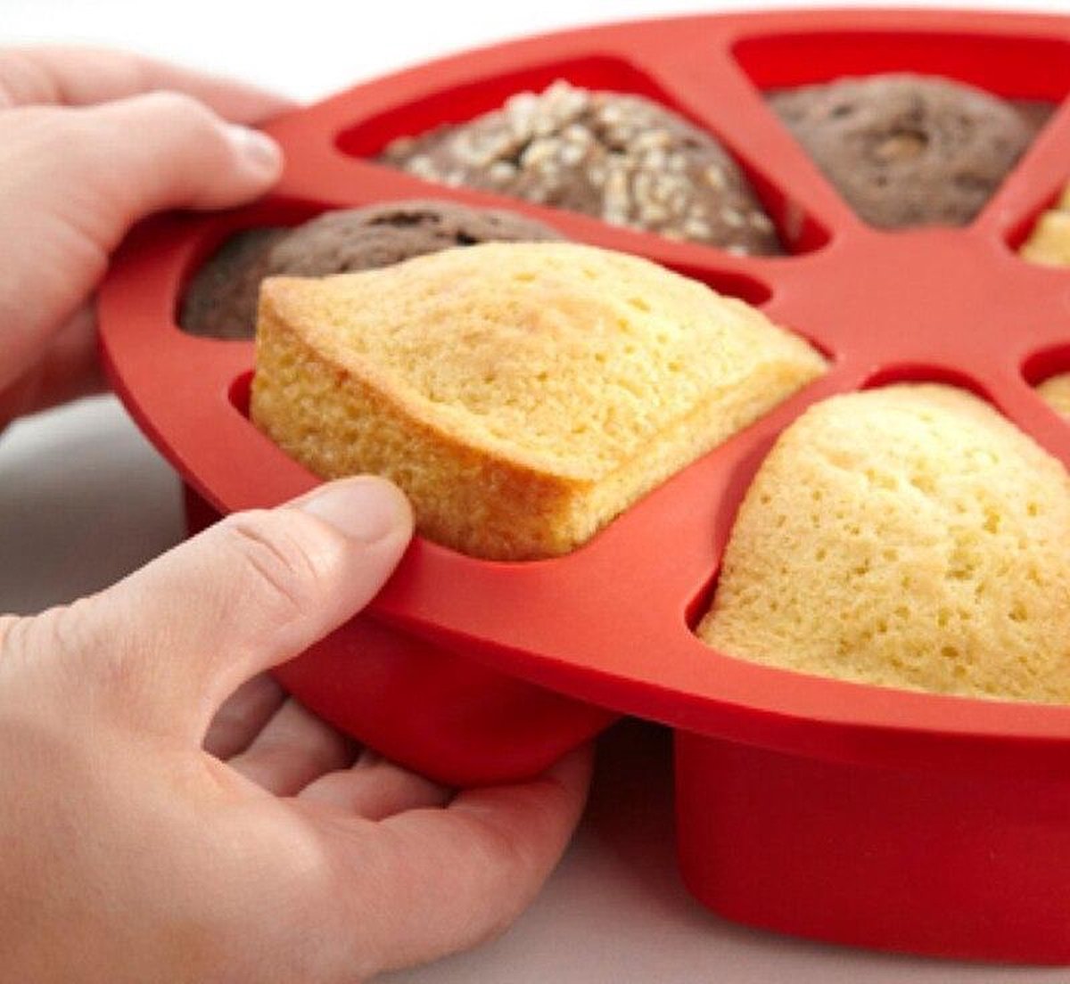 Siliconen Cake Bakvorm - Siliconen Taart punt Bakvorm - Pizza Cakevorm ...