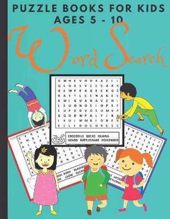Word search puzzle books for kids ages 5-10, My Clever Kids ...