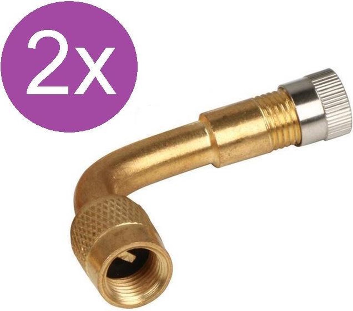 Set van 2 Auto Verlengstuk - Opzetstuk - Verloopnippel - Verleng ...