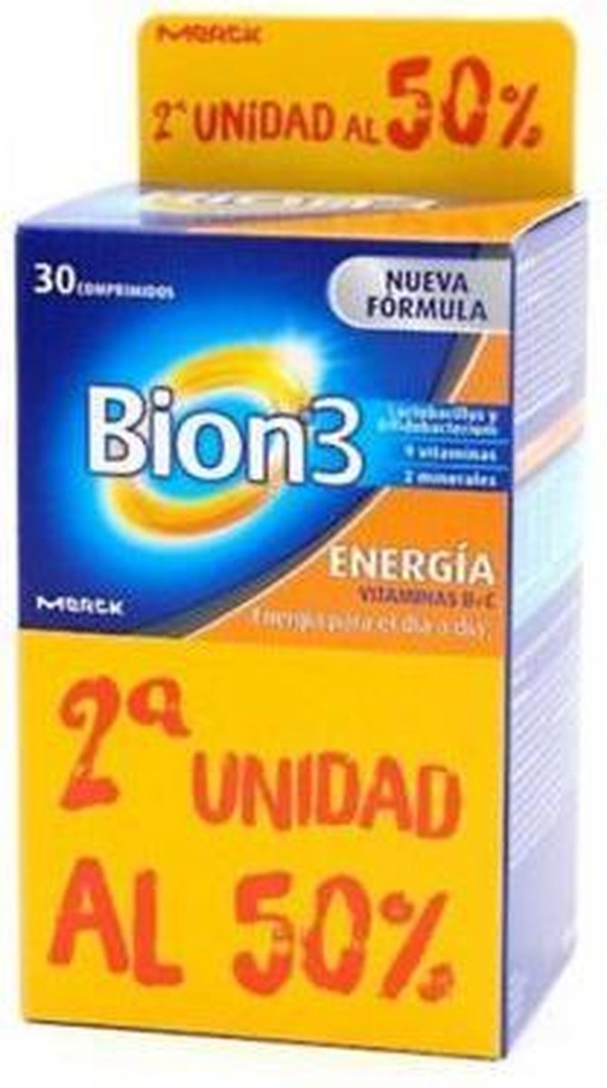 Pack Bion 3 Senior Suplemento Vitaminico 30 Comprimidos X 2 Unidades ...