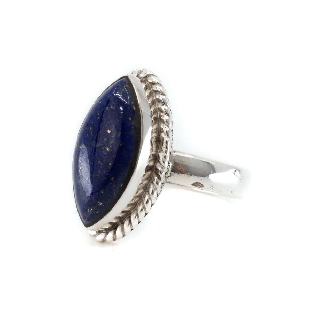 Edelsteen Ring Lapis Lazuli 925 Zilver “Ehnavi” (Maat 17) | bol.com