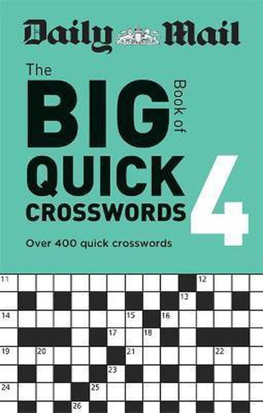 Daily Mail Big Book of Quick Crosswords Volume 4 | bol