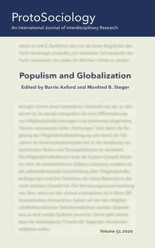 Populism and Globalization | 9783753481746 | Barrie Axford | Boeken | bol