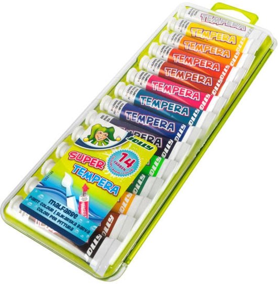 Jolly Jolly Tempera Verf Basis Set 14 stuks | bol