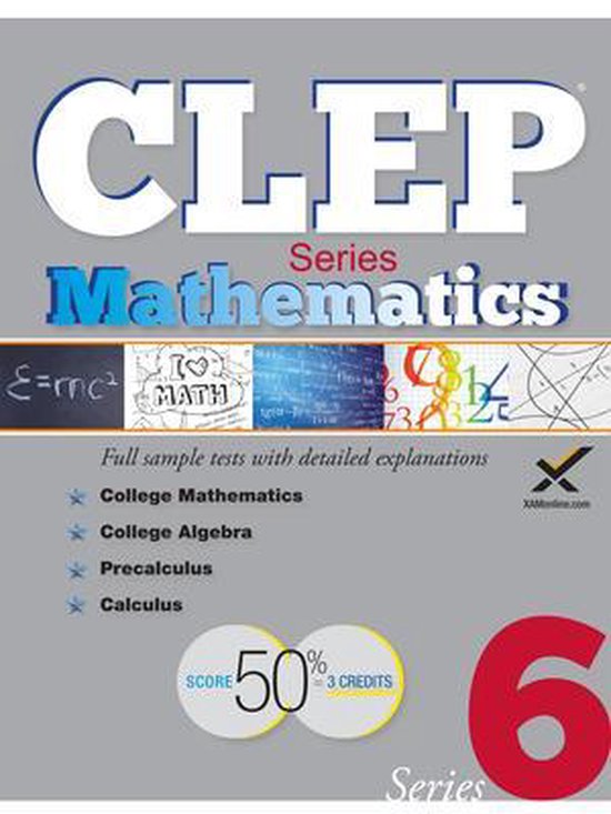CLEP Mathematics Series, Sharon A Wynne | 9781607875819 | Boeken | bol