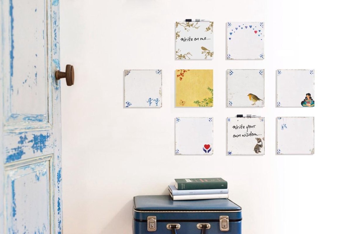 Dutch Design - Wisdom Tile Roodborstje | bol.com