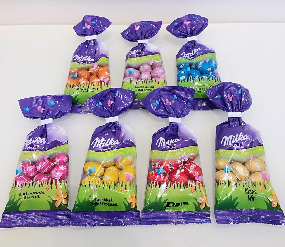 Milka Paaseitjes Chocolade - Liefdes Cadeau Pasen - 700 gr | bol