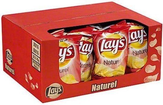 Lay's | Naturel | 20 x 40 gram | bol.com