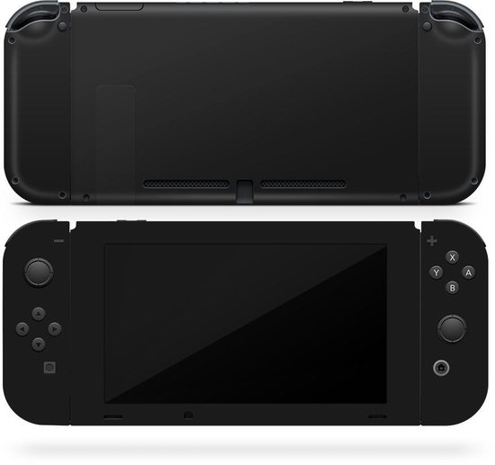 Nintendo Switch Skin Mat Zwart - 3M Wrap Sticker | bol