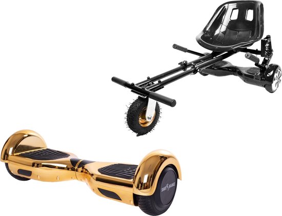 Package Smart Balance Hoverboard 6.5 inch, Regular Iron New + Hoverseat ...